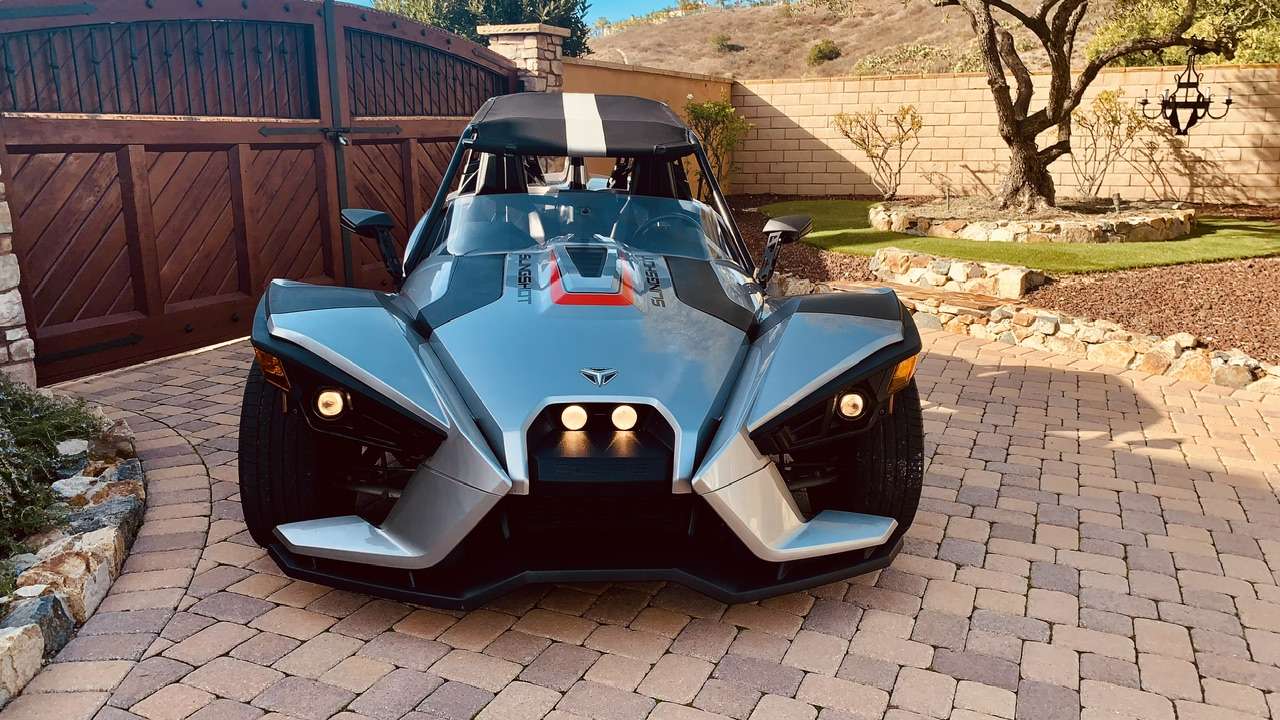 2016 Polaris Slingshot SL Model Gray On Black For Sale In San Diego.